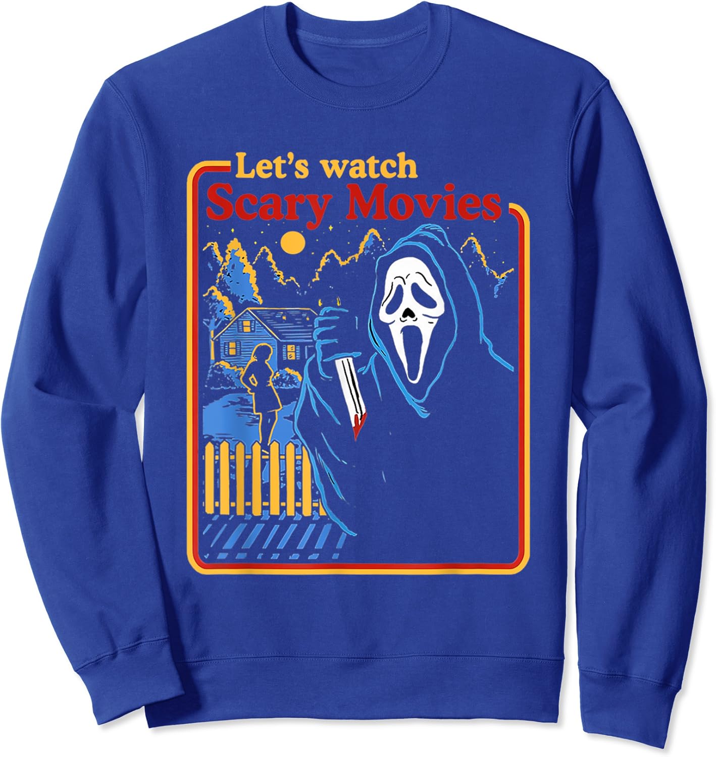 Lets Watch Scary Movies Scream Horror Scream Ghost Sweatshirt TH lets-watch-scary-movies-scream-horror-scream-ghost-sweatshirt-th